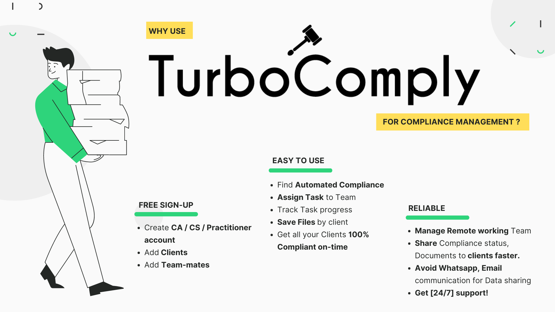 Register free on Turbocomply - Cloud Compliance ManagementTurbocomply